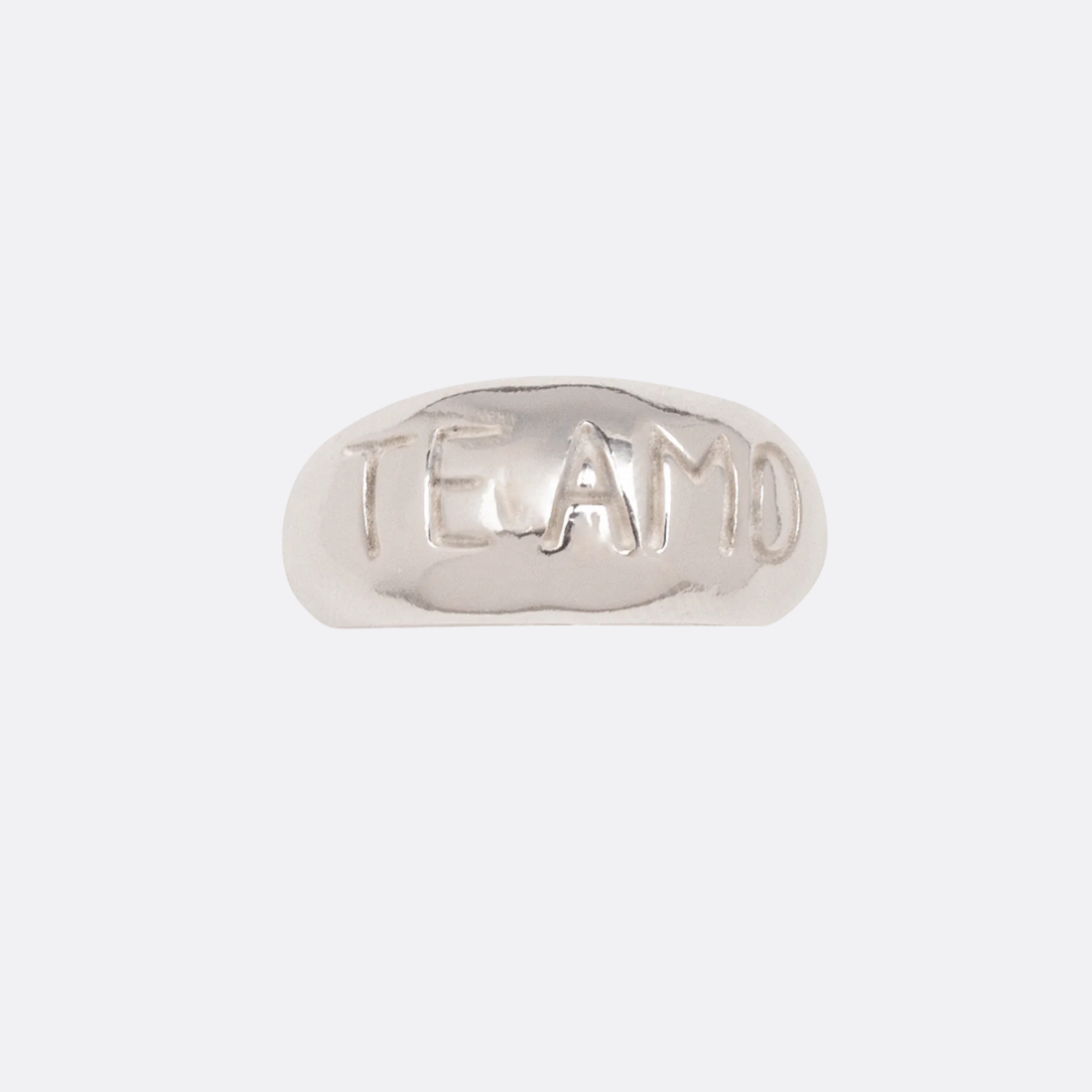 Te Amo Silver Ring | Alhaja
